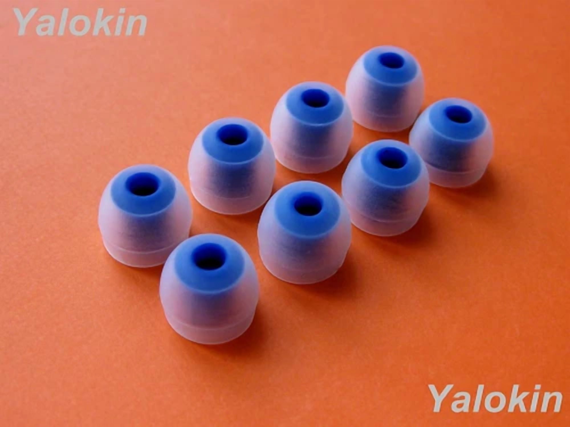 VIVIAN- New 8Pcs Medium (C-Bl) Replacement Set Adapters For Jaybird X3 ...
