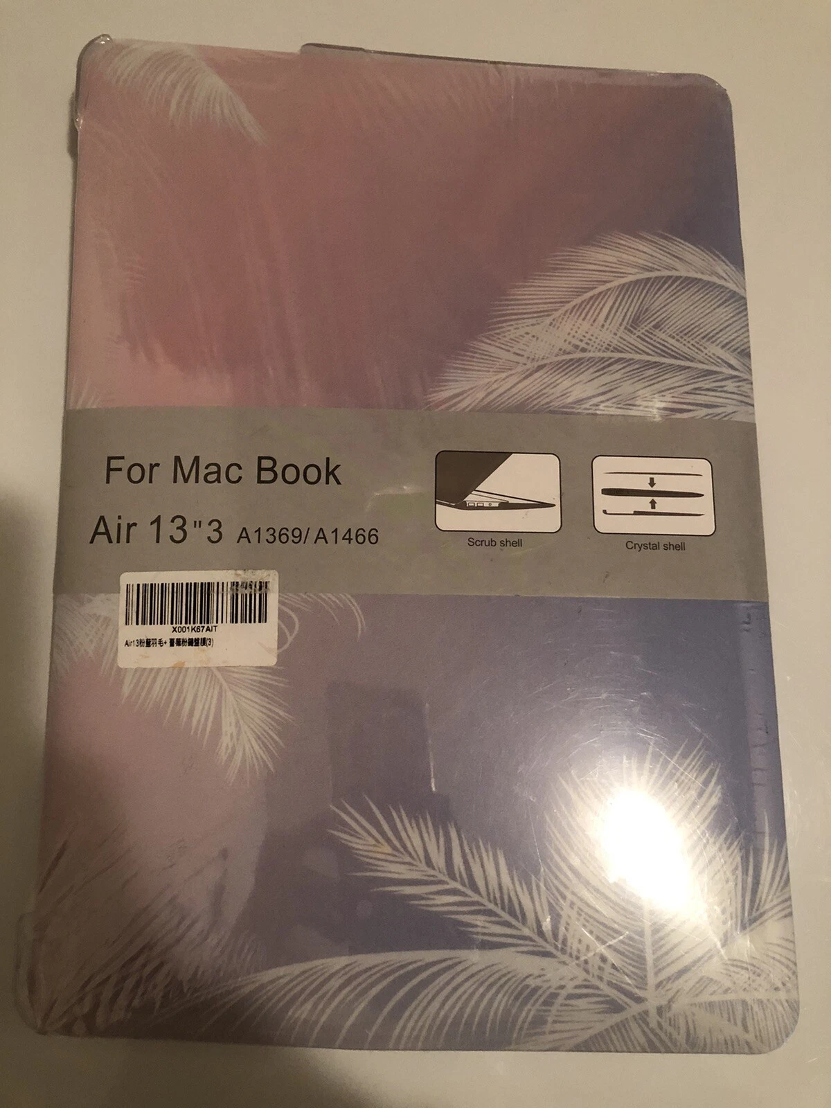 VIVIAN- New Mac Book New Air 13 Shell Case A1369/ A1466 - Walmart.com