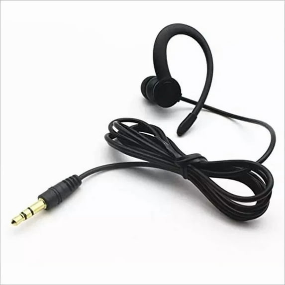 VIVIAN- Single Side Earbud Headphones Stereo In-Ear Earphone Removable ...