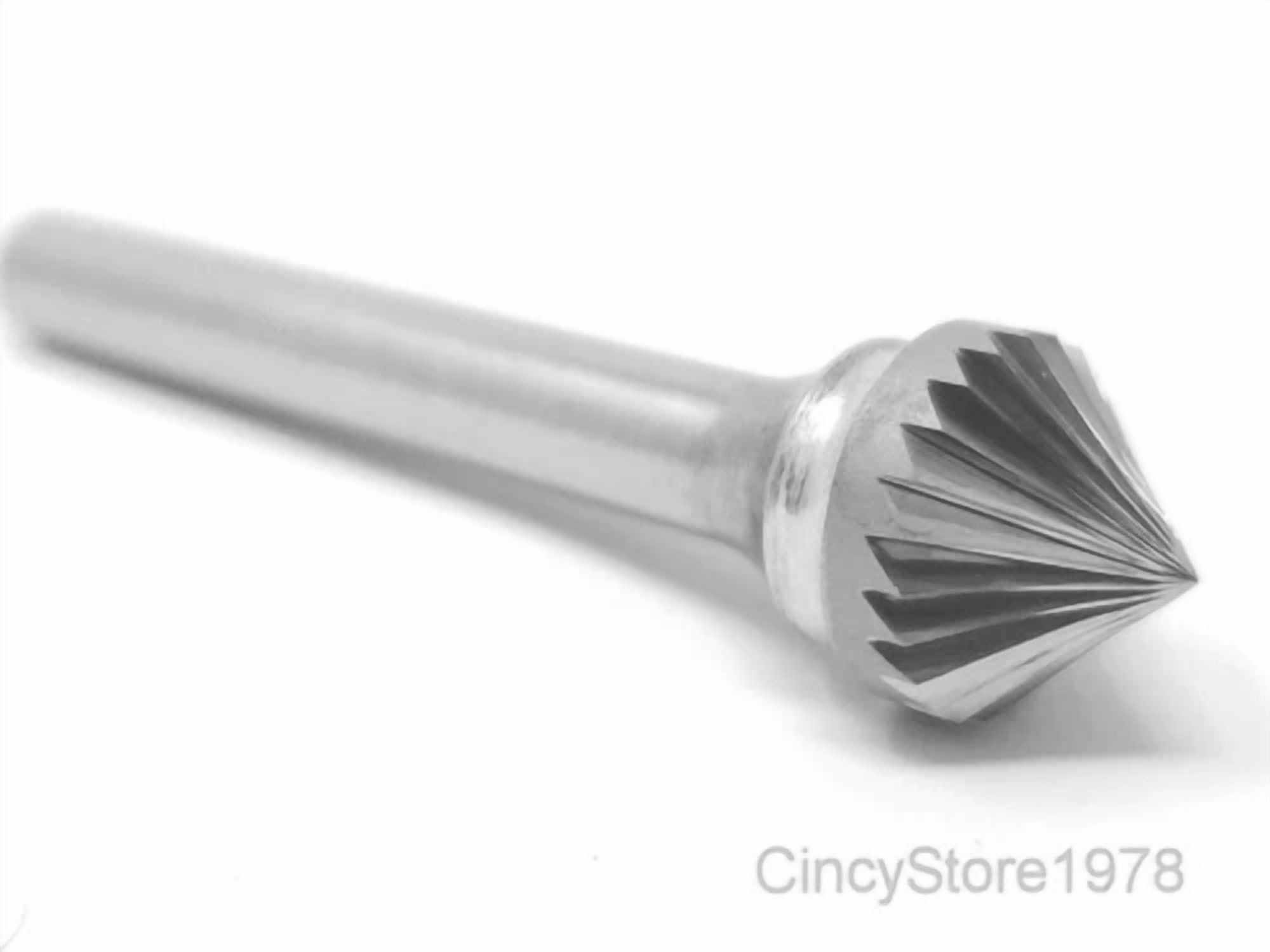 VIVIAN- Sk5S Cone Shape 90 Degree Carbide Burr Bur Tool Die Grinder Bit ...
