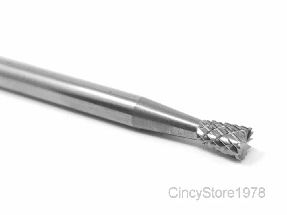 VIVIAN- Sn42D End Cut Inverted Taper Carbide Burr Bur Cutting Tool Die ...