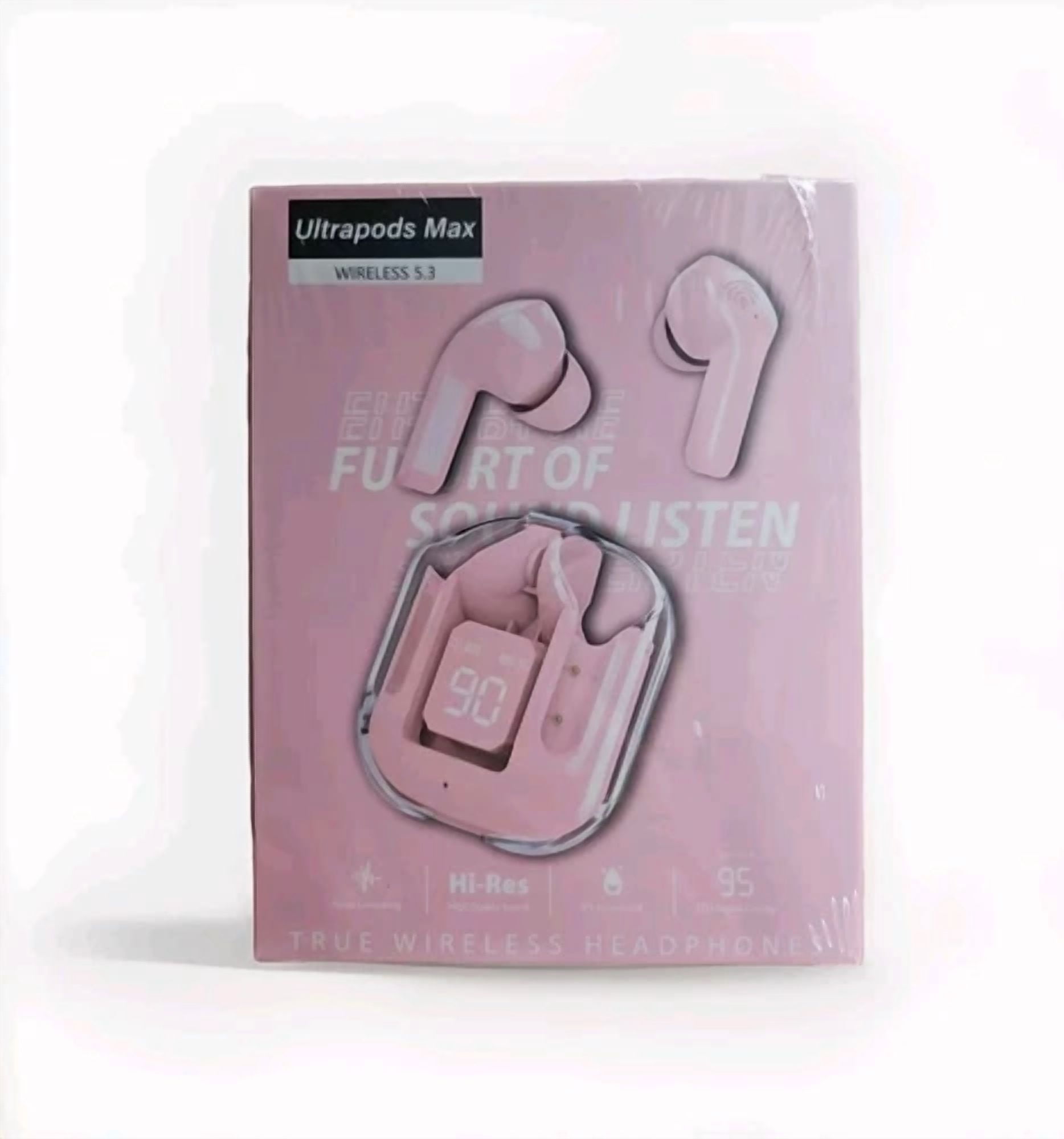 VIVIAN- Ultrapods Pink Wireless Bluethoot Headseat Earbuds Water-Prooff ...