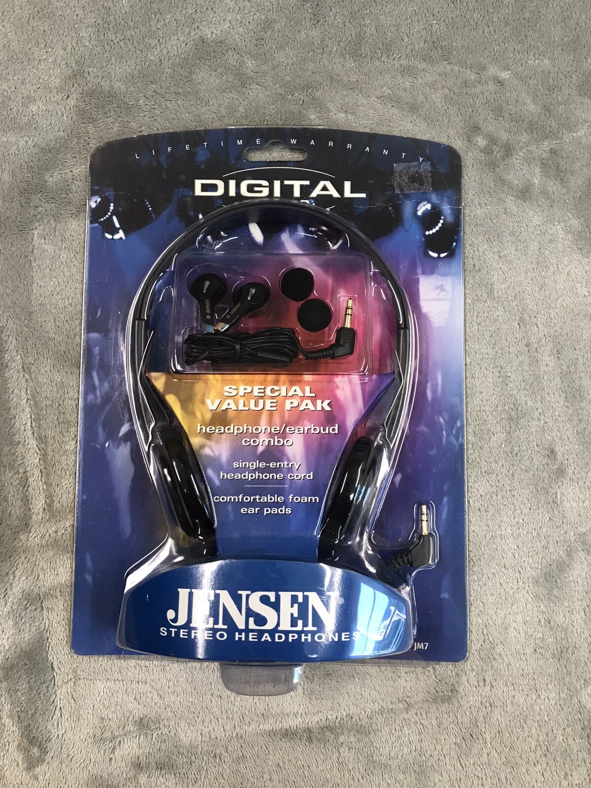 VIVIAN- Vtg Jensen Stereo Headphones Earbuds Combo Vintage 1999 Jm7 ...