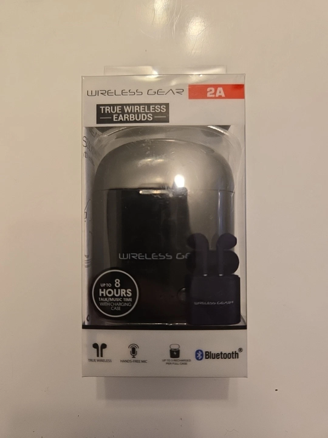 VIVIAN- Wireless Gear True Wireless Bluetooth Earbuds Black Hands Free ...