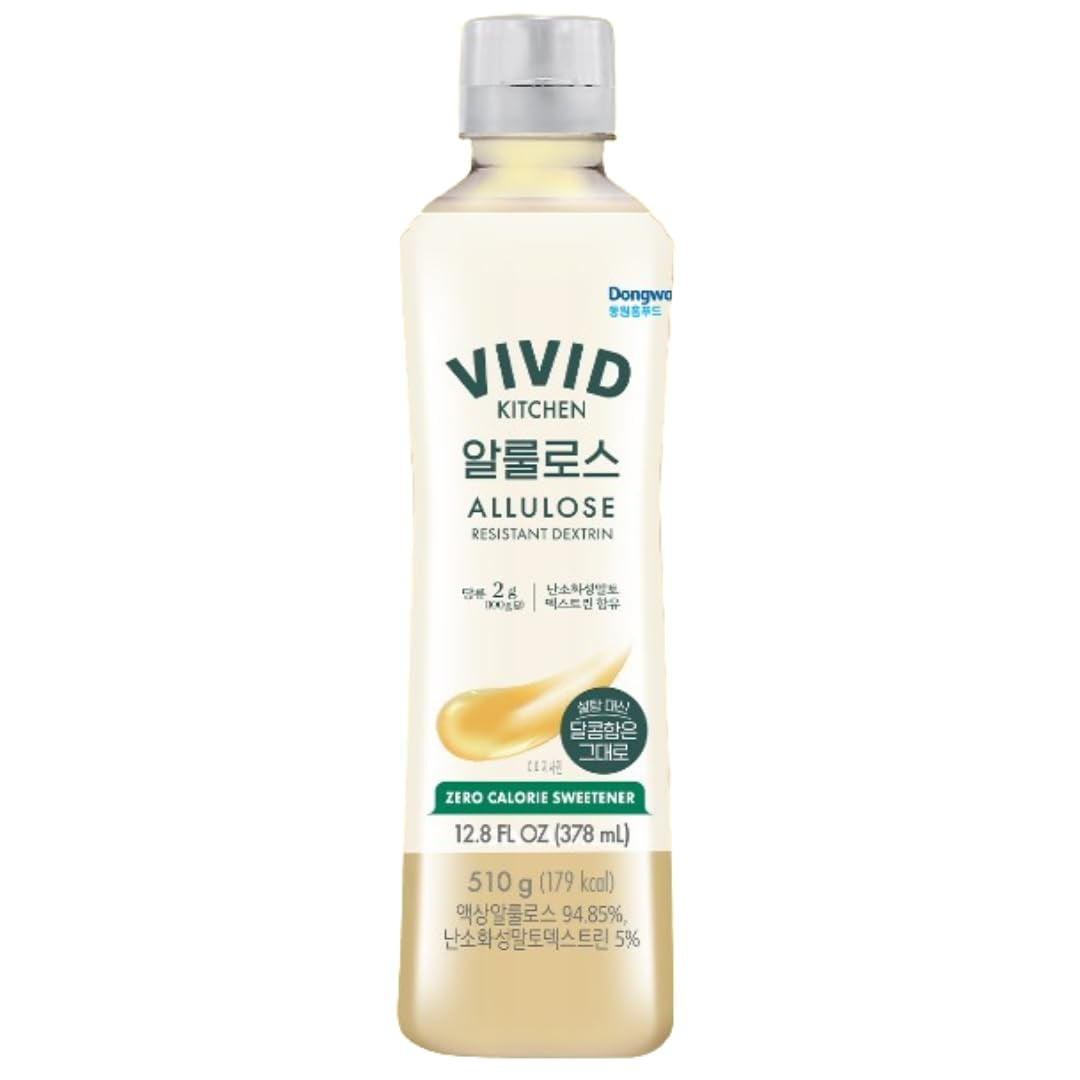 VIVID KITCHEN Keto Allulose IEF31 Syrup - 12.8 fl 1:1 Sugar Substitute ...