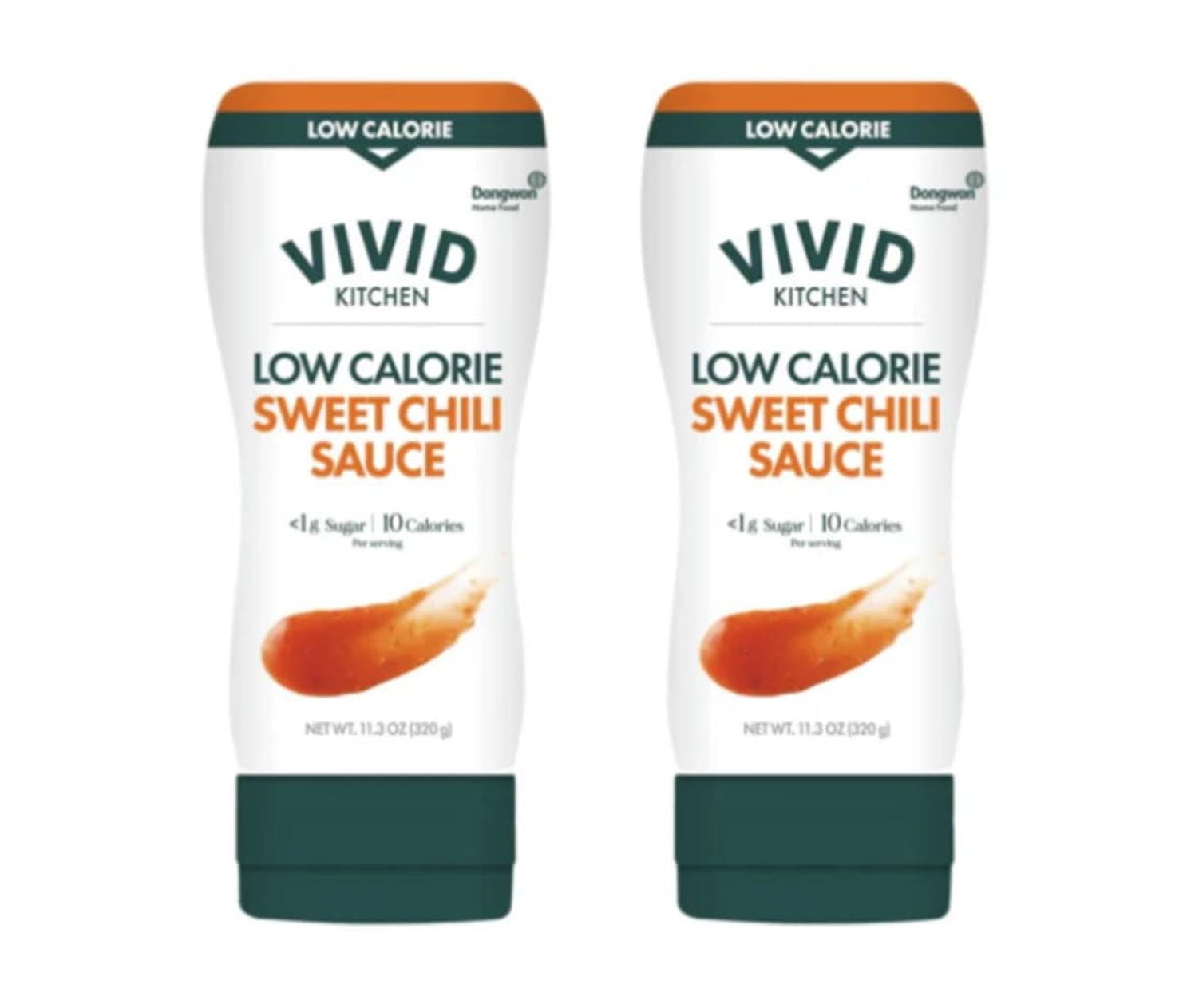VIVID KITCHEN Low-Calorie Sweet Chili Sauce 2 Pack | No Preservatives ...