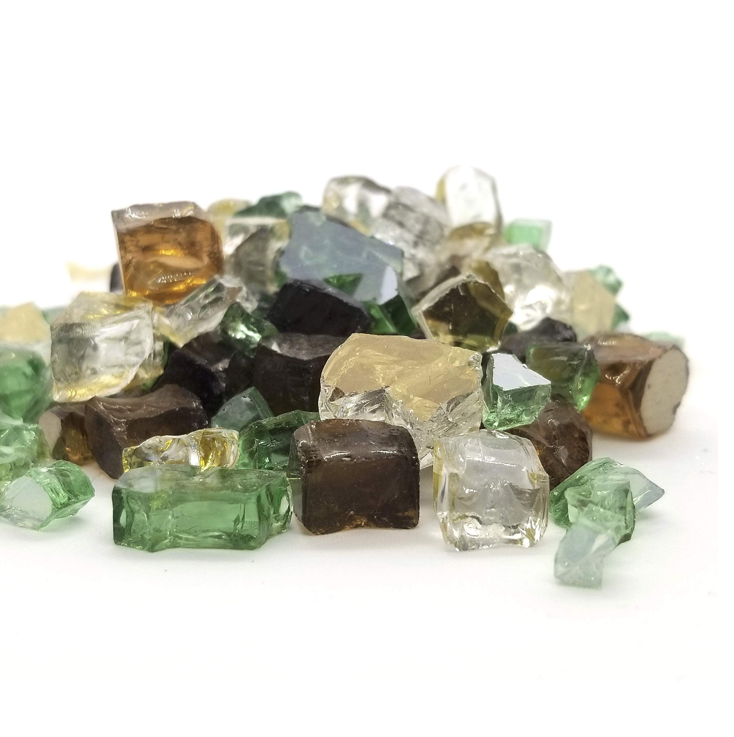 VIVID Premium 1/2" Green, Gold & Amber Blend - (10 Pounds) Reflective ...