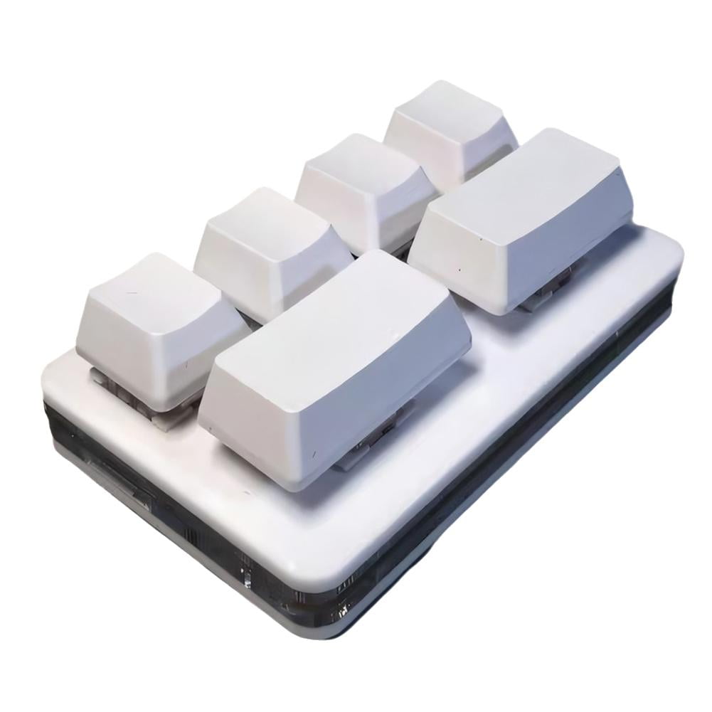 Vividcraft 6 Key Mini Keyboard Diy Programmable Gaming Keypad Customisation Fd