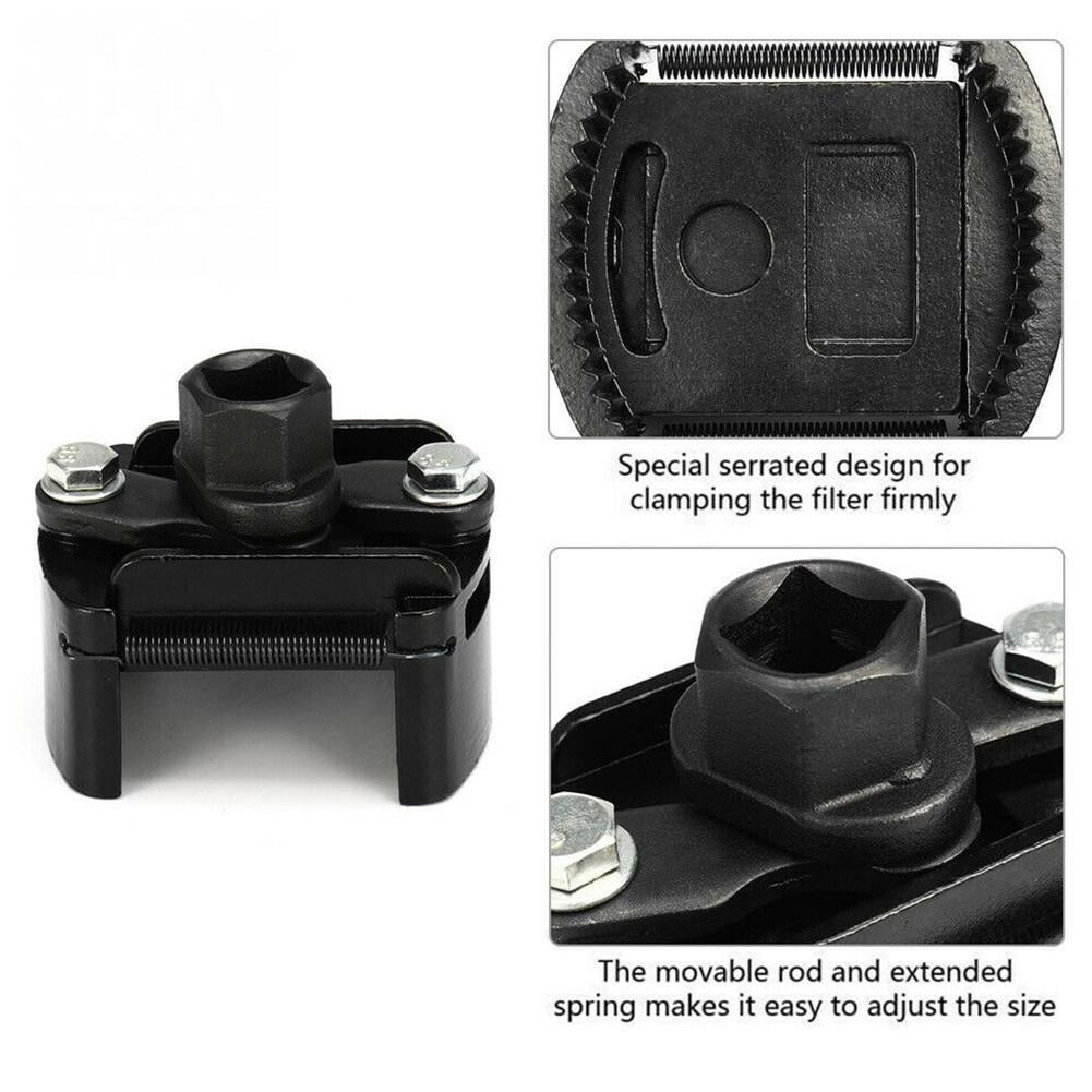 VIVIDCRAFT 60-80mm Heavy-Duty Oil Filter Wrench Oil Filter Wrench U ...
