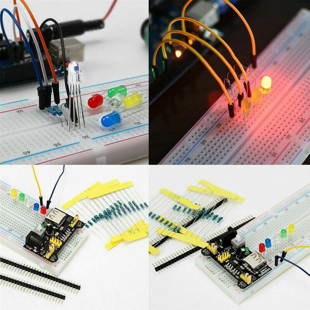 Vividcraft 830 Hole Breadboard 830 Hole Breadboard For Uno R3 Component Package Beginner Starter