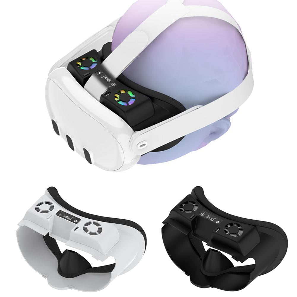VIVIDCRAFT Black For Meta Quest 3 Air Circulation Cooling Mask For ...