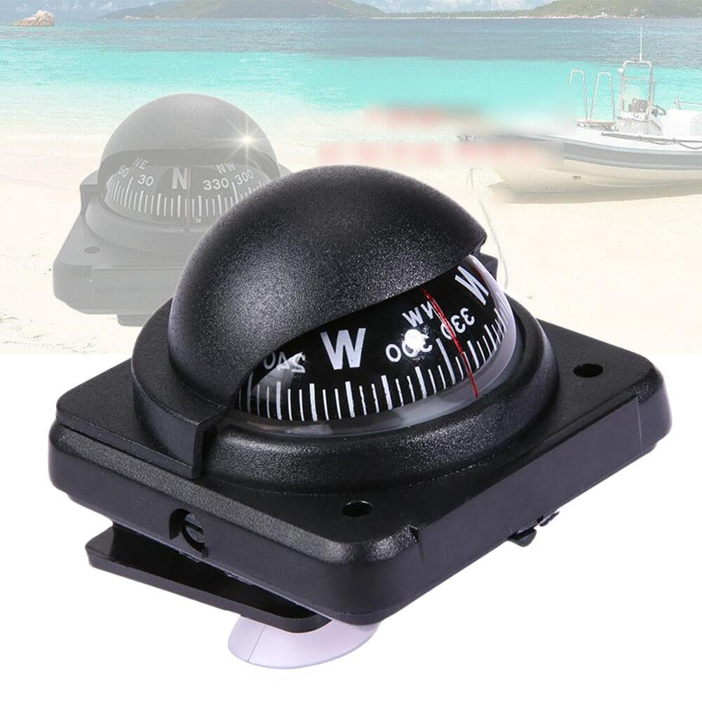 VIVIDCRAFT Black Multifunctional Vehicle-Mounted Marine Compass ...