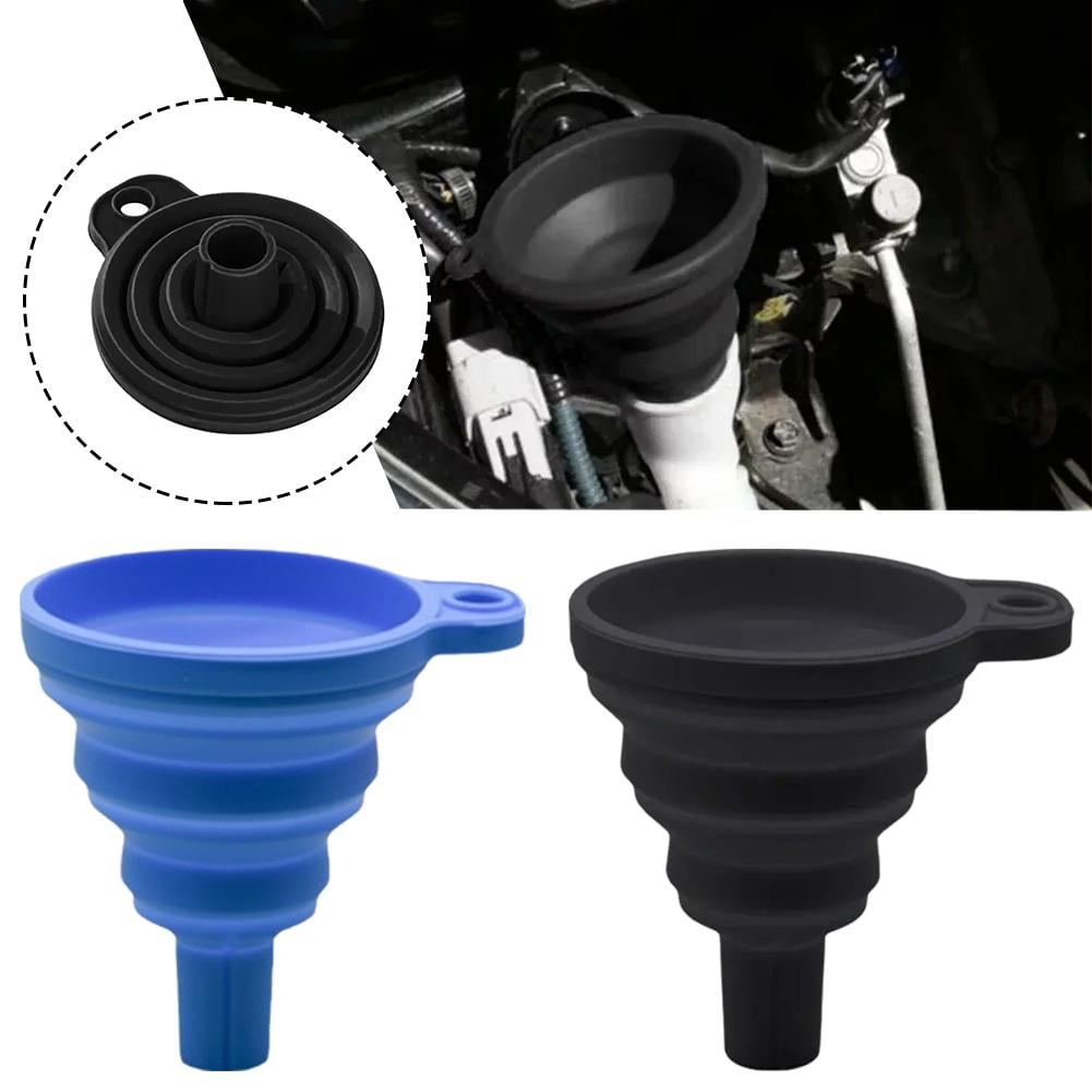 VIVIDCRAFT Blue 20g Silicone Liquid Separation Filter Funnel Portable ...