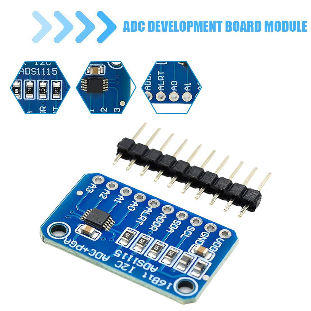 VIVIDCRAFT Blue Ads1115/Ads1015 Analog-To-Digital Converter Adc ...