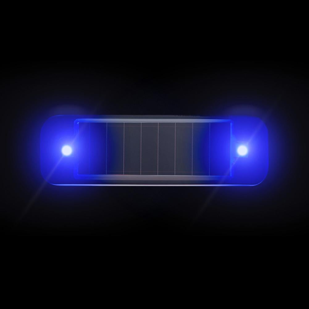 VIVIDCRAFT Car Alarm Warning Solar Flash LED Light Fake Security ...