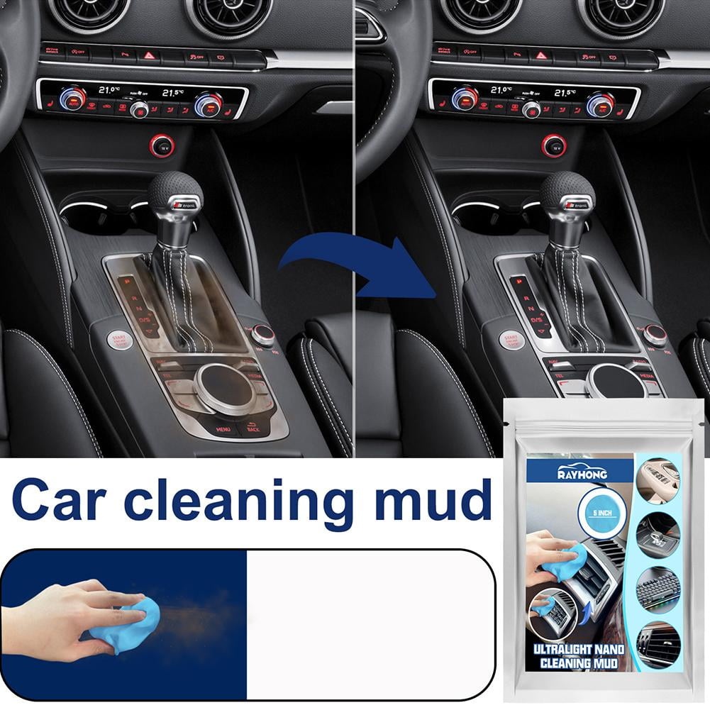 VIVIDCRAFT Car Cleaning Mud Car Interior Gap Cleaning Air Outlet Dust ...