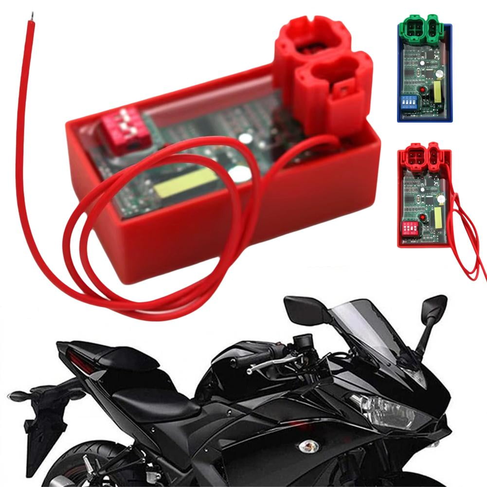 VIVIDCRAFT Dc 6pin Red Shell With Wire Motorcycle Accessories Igniter ...
