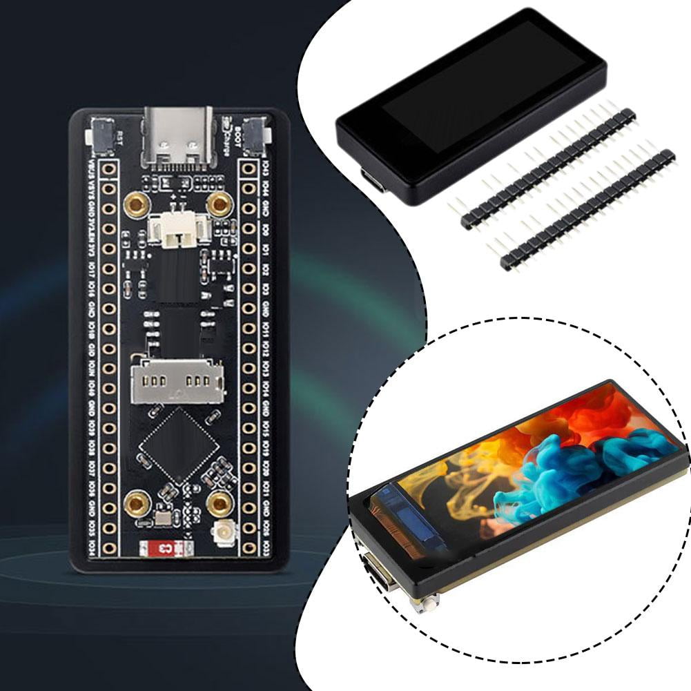 VIVIDCRAFT Esp32-S3-Amoled-1.91-M For Esp32 S3 Development Board 1.91 Inch Amoled Display Touch ...