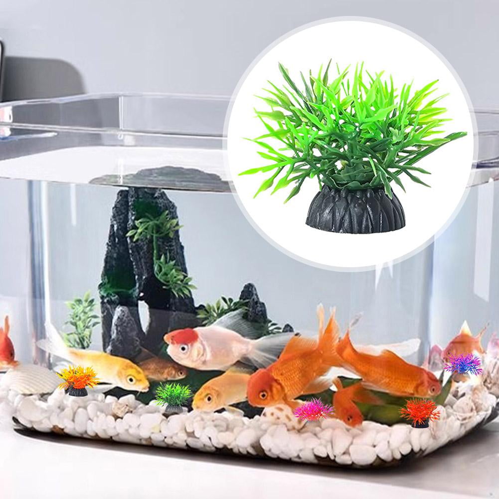 VIVIDCRAFT Fish Tank Simulation Water Plant Fish Tank Landscaping ...