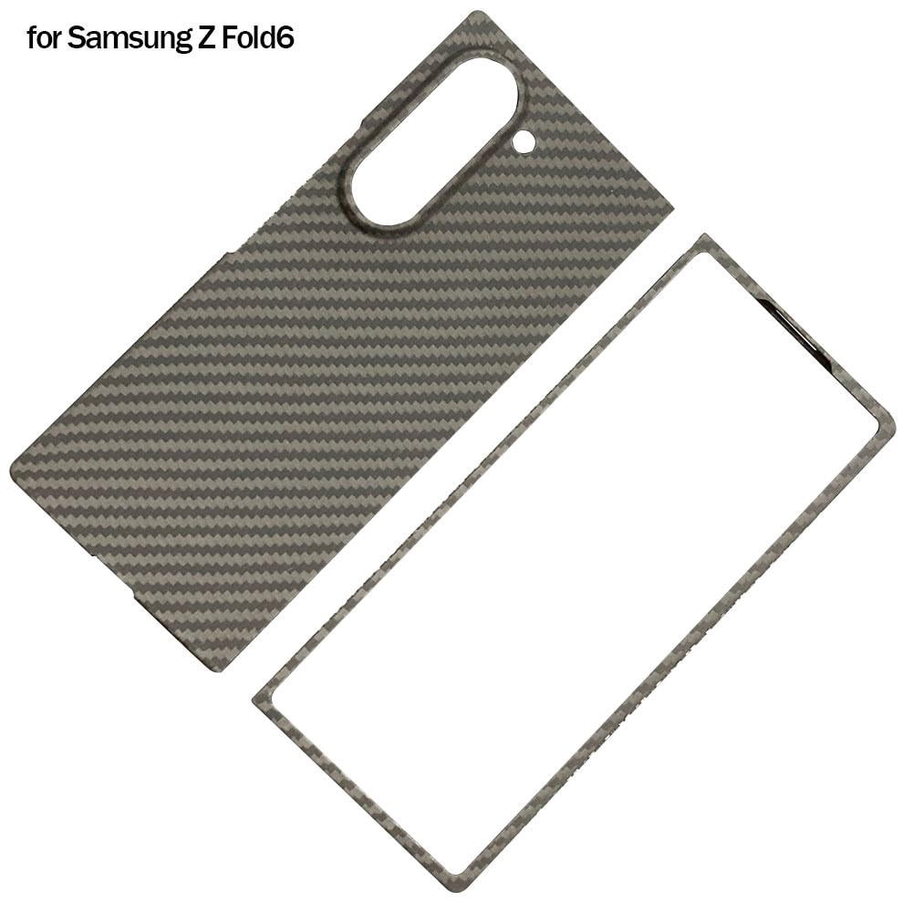 VIVIDCRAFT For #Sa*ng#-Galaxy Z Fold 6 5G Case Aramid Carbon Fiber ...