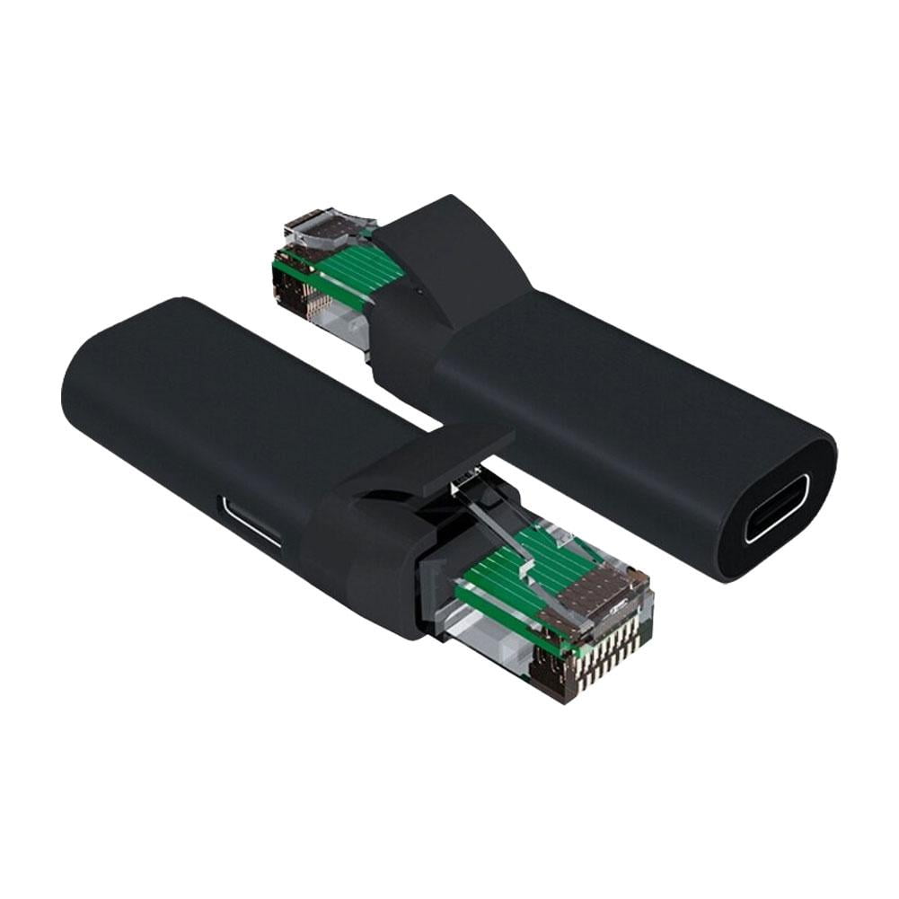 VIVIDCRAFT For Typec To Rj45 Female Usb External Network Card Connector ...