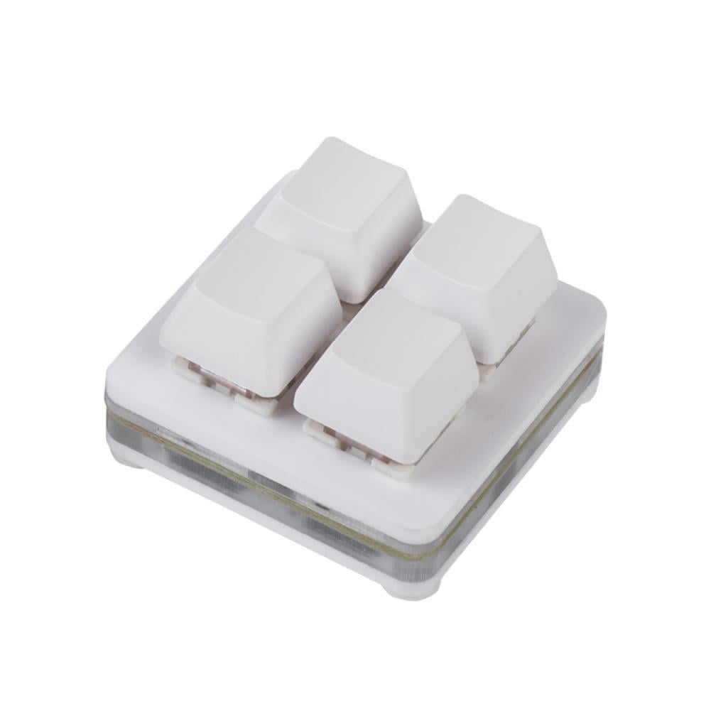 VIVIDCRAFT Keypad DIY With 4 Keys Customizable Keyboard Mini Keyboard ...