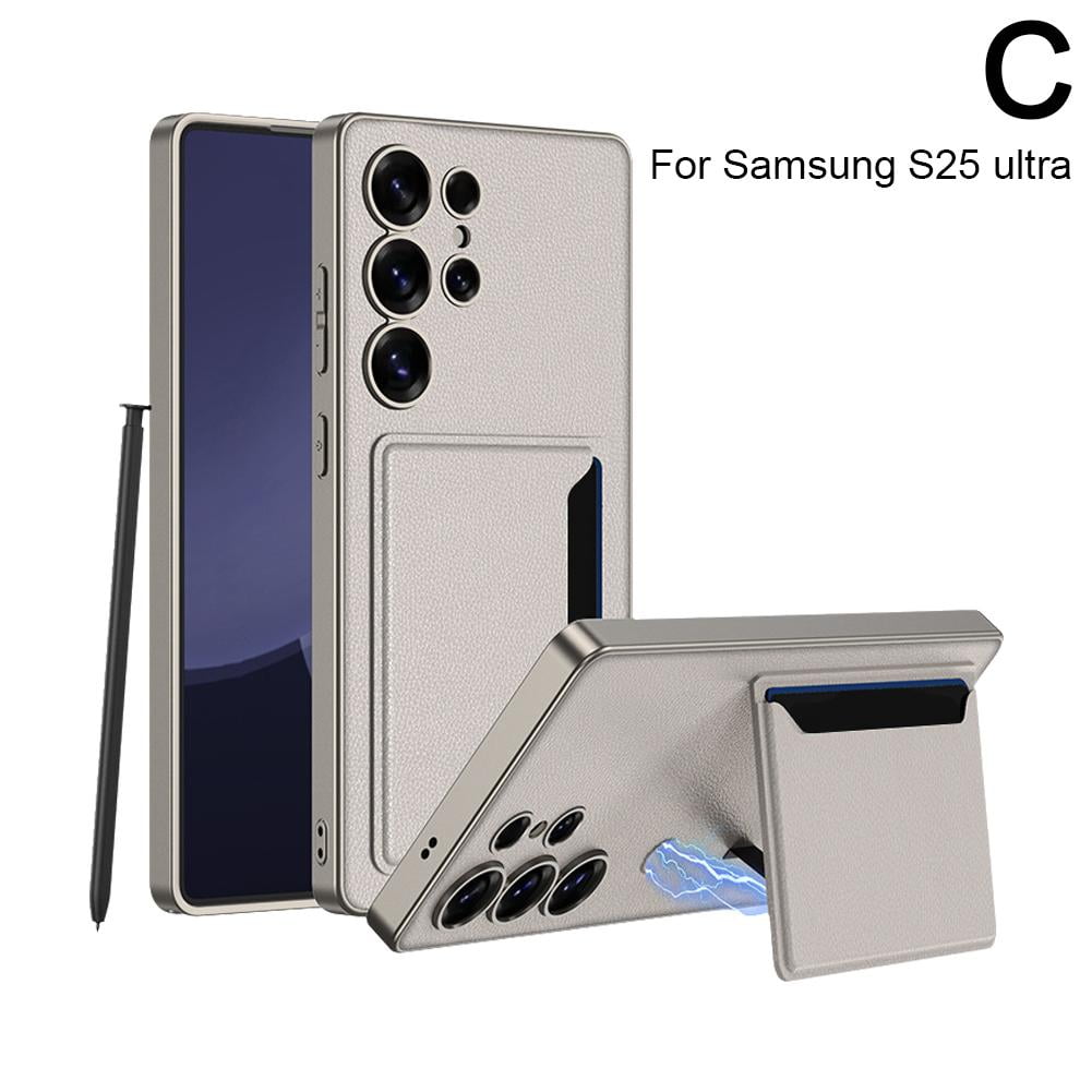 VIVIDCRAFT Luxury PU Leather Hard PC Sho*proof *one Cover for #Sa*ng ...