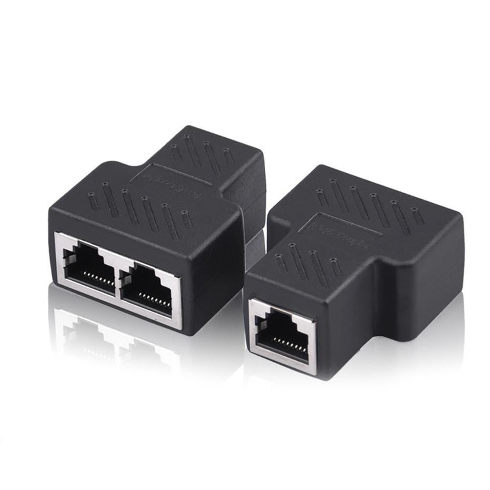 VIVIDCRAFT Network Cable Three-Way Head Rj45 Network Three-Way Head ...