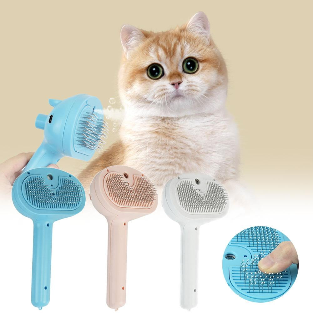 VIVIDCRAFT Pet Spray Comb Removing Tangled Loosse Hai Spray Cat Brush ...