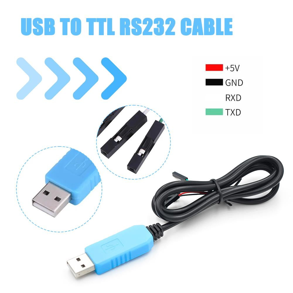 VIVIDCRAFT Pl2303ta Download Cable Usb To Ttl Rs232 Module Upgrade ...