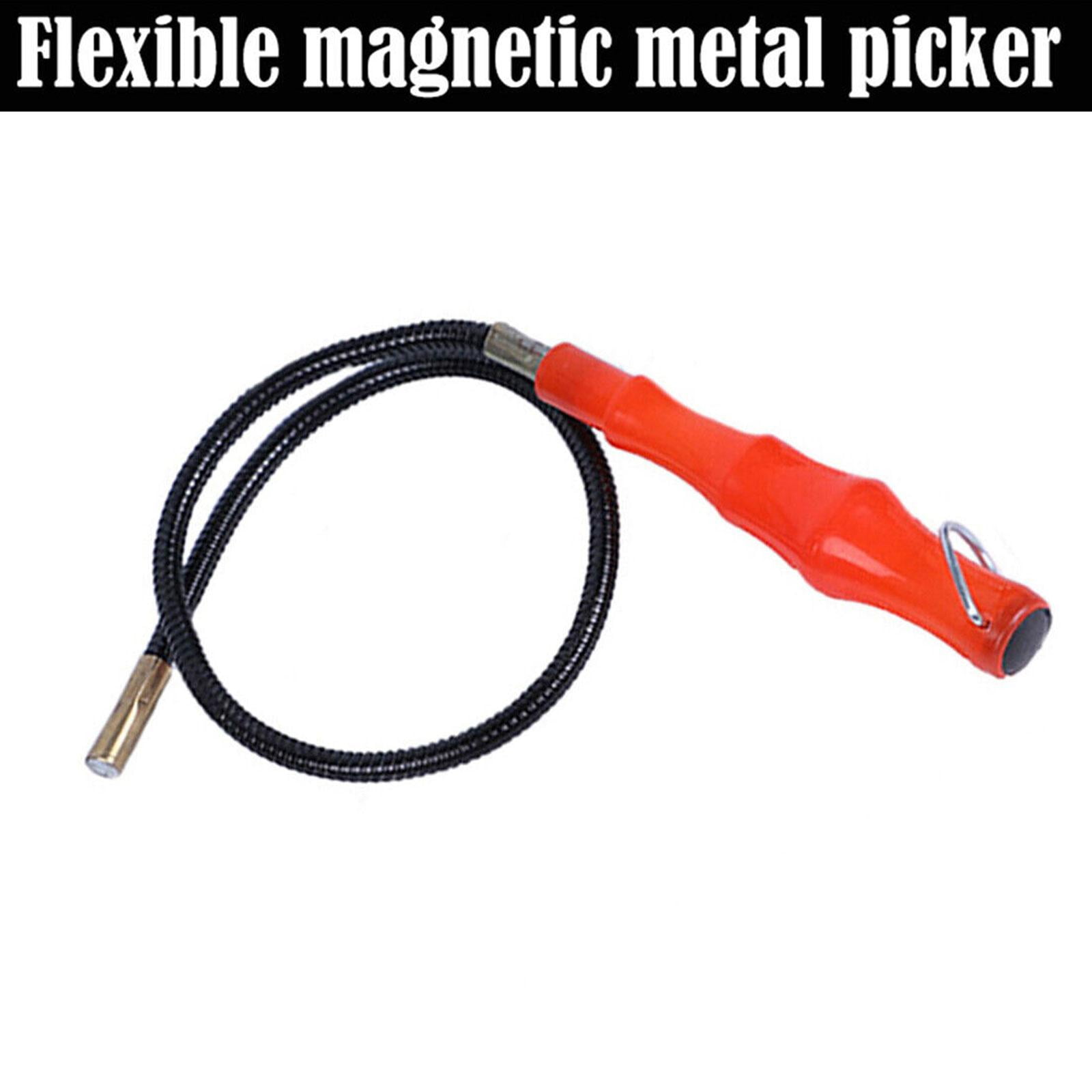 VIVIDCRAFT Red Bendable Metal Picker Picker Suction Rod Suction Rod ...