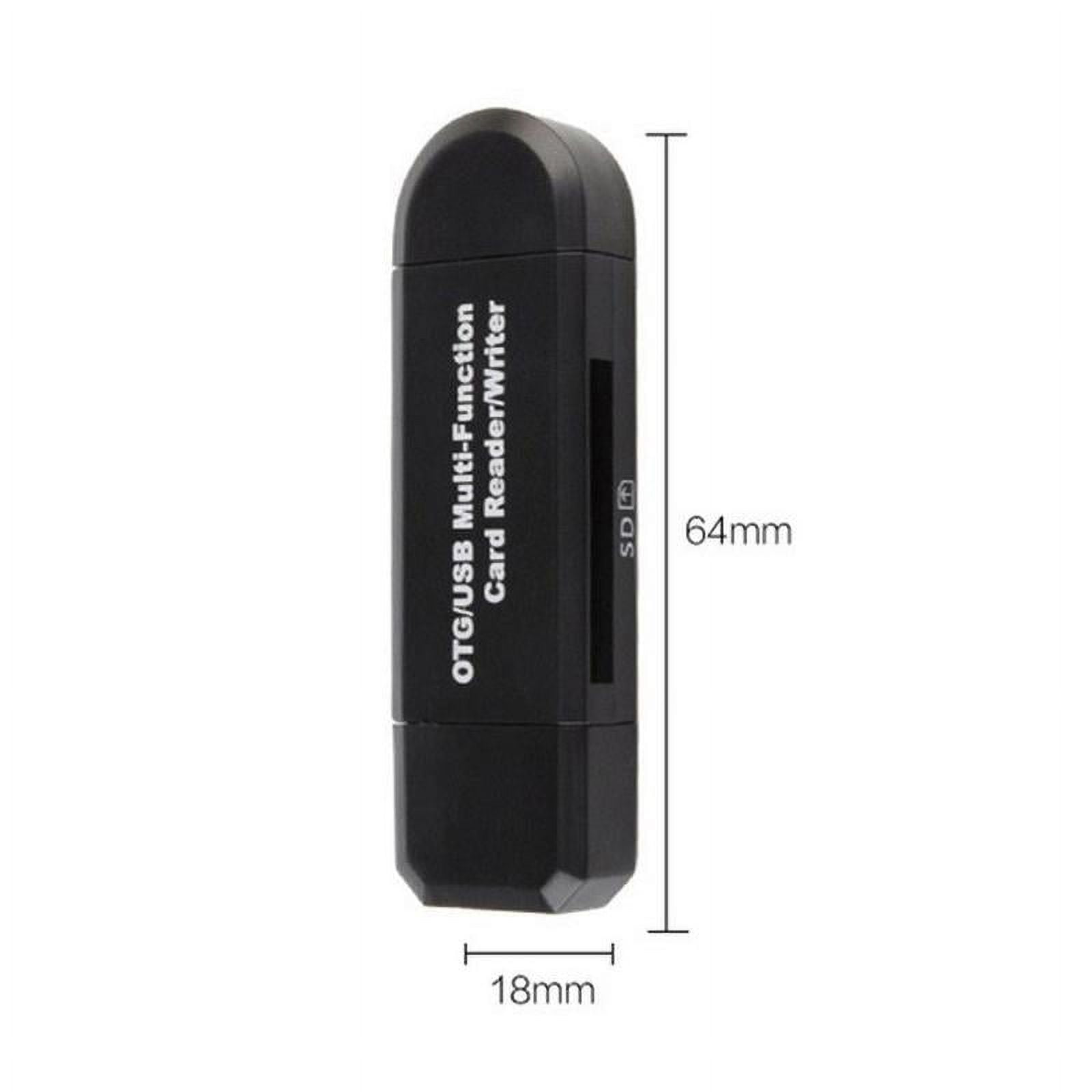VIVIDCRAFT SD Card Reader For Android Phone Tablet/PC Micro USB OTG to ...