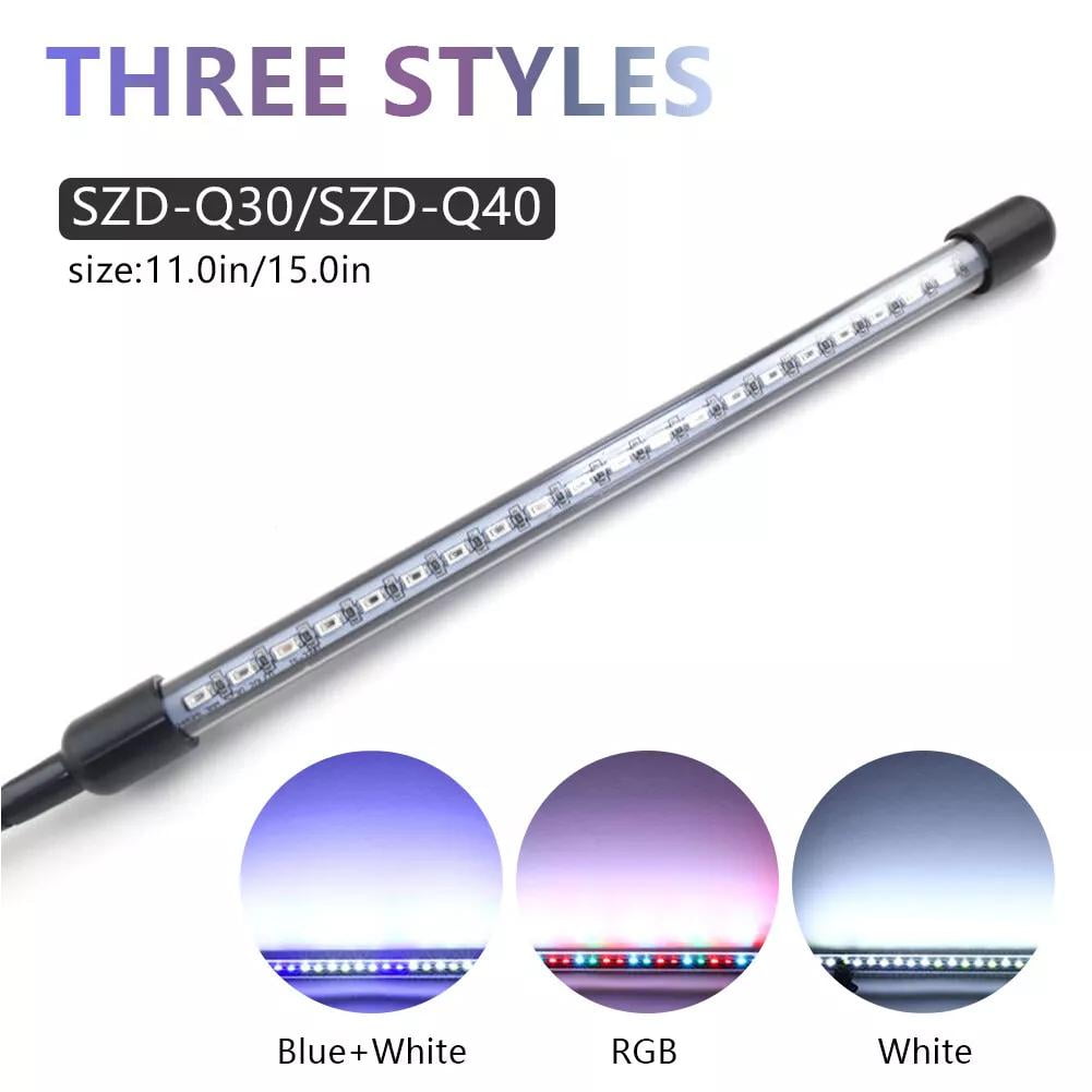 VIVIDCRAFT Submersible Aquarium Underwater LED Light Waterproof Fish ...