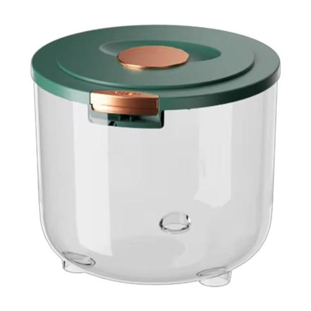 VIVIDCRAFT Transparents Sealed Rice Bucket Multi Functional Rice Tank ...