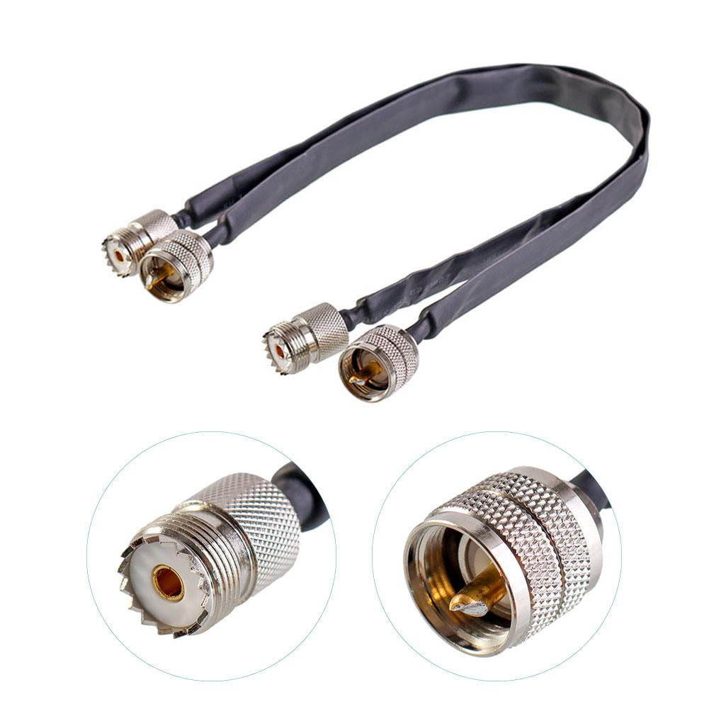 VIVIDCRAFT Uhf Male To Female Cable Length 40cm Uhf Male To Male, Uhf ...
