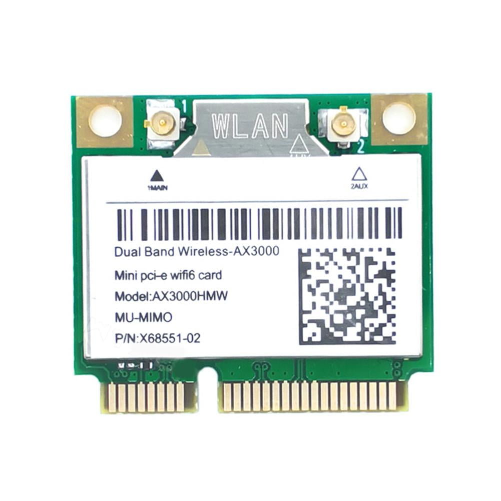 VIVIDCRAFT WiFi 6E Card MPE-AXE3000H Mini PCI-E Network Adapter WiFi ...