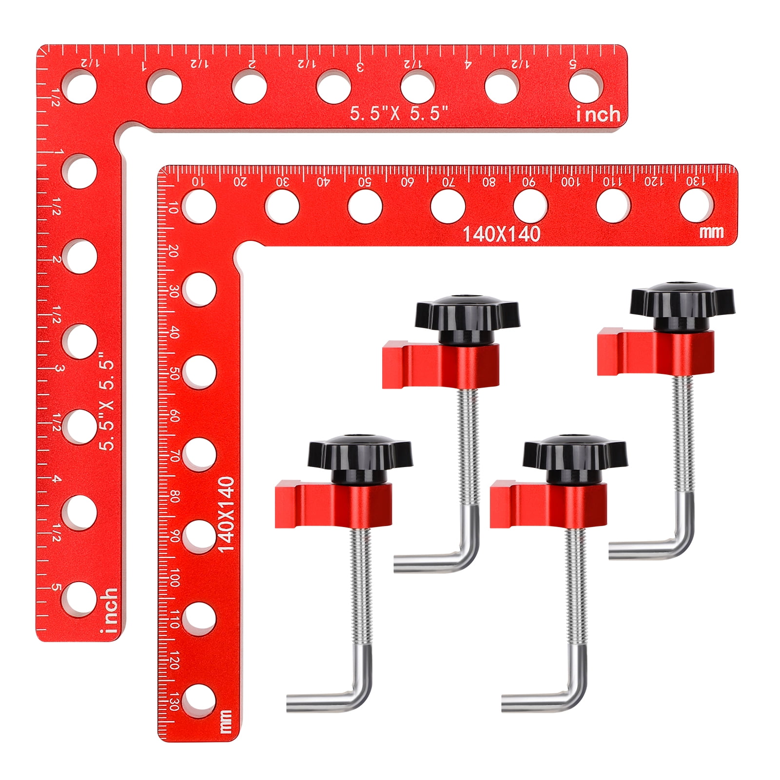 VIVIHEYDAY 1Set 90 Degree Clamp, Positioning Squares Corner Clamps ...