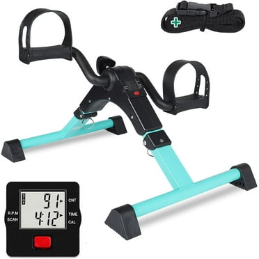 mwptoo Pedal Exerciser Bike Hand Arm Leg and Knee, Peddler Adjustable ...