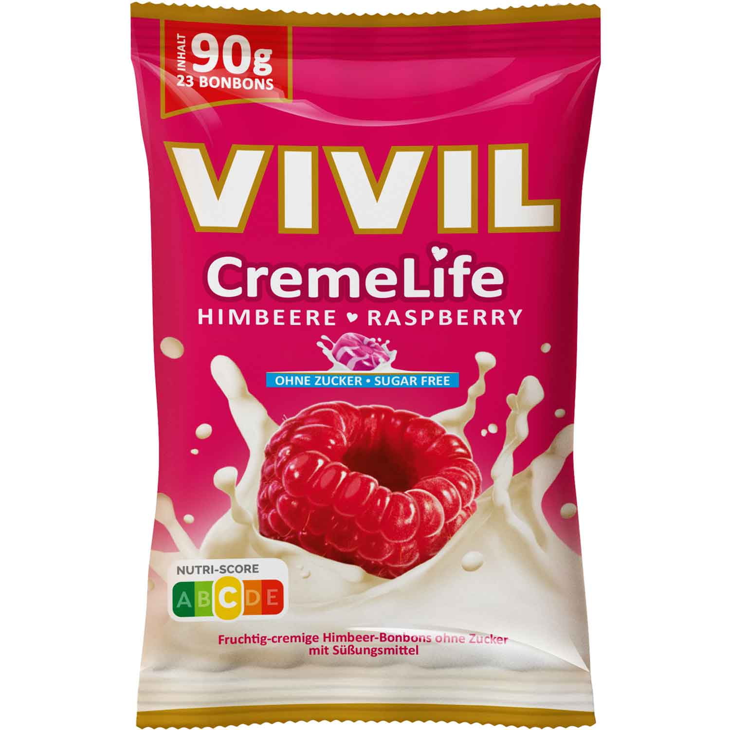 VIVIL RASPBERRY hard candies SUGAR FREE 1 bag - Walmart.com