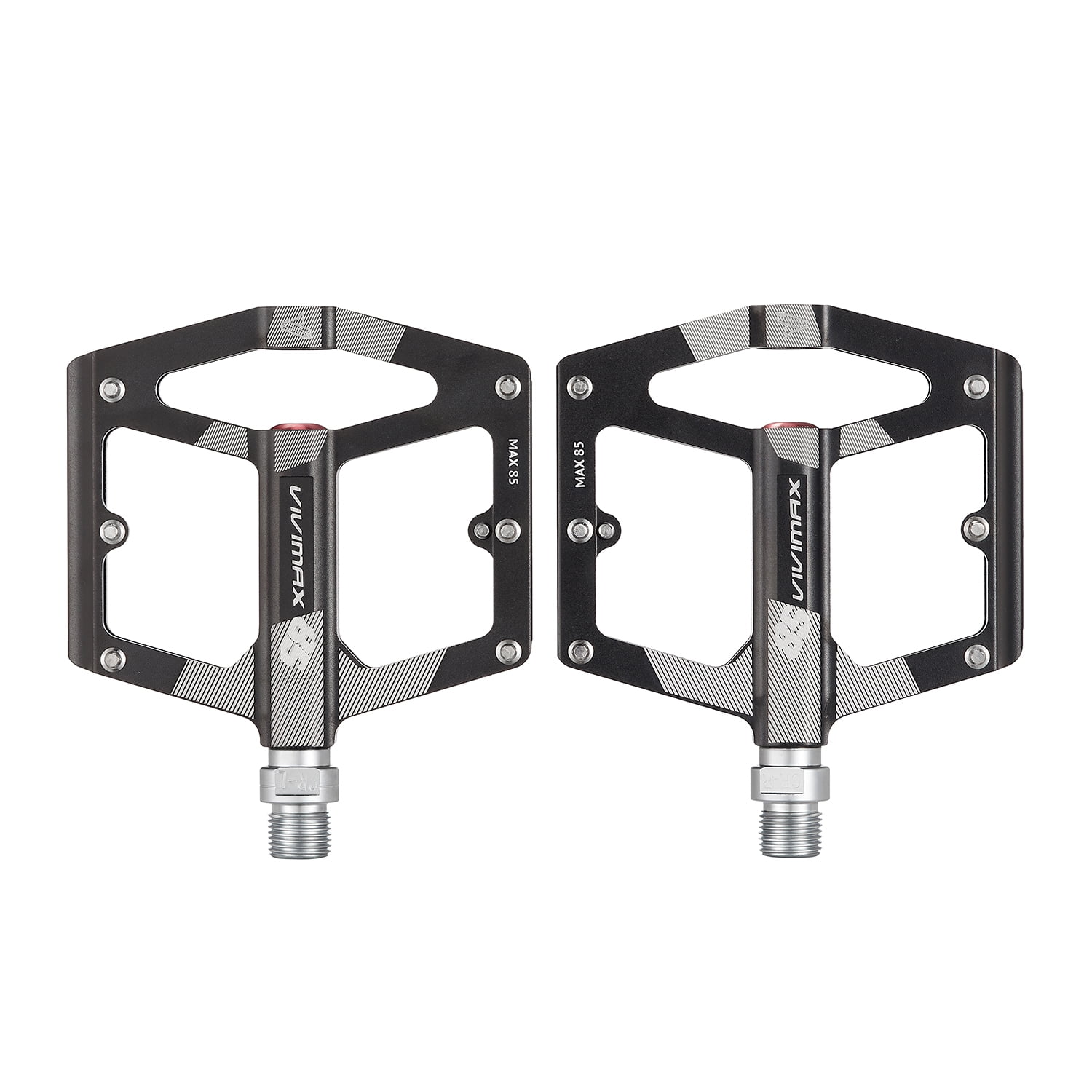 VIVIMAX Aluminum Alloy Bicycle Pedals,Model JK309，Cleated Design, 4 ...