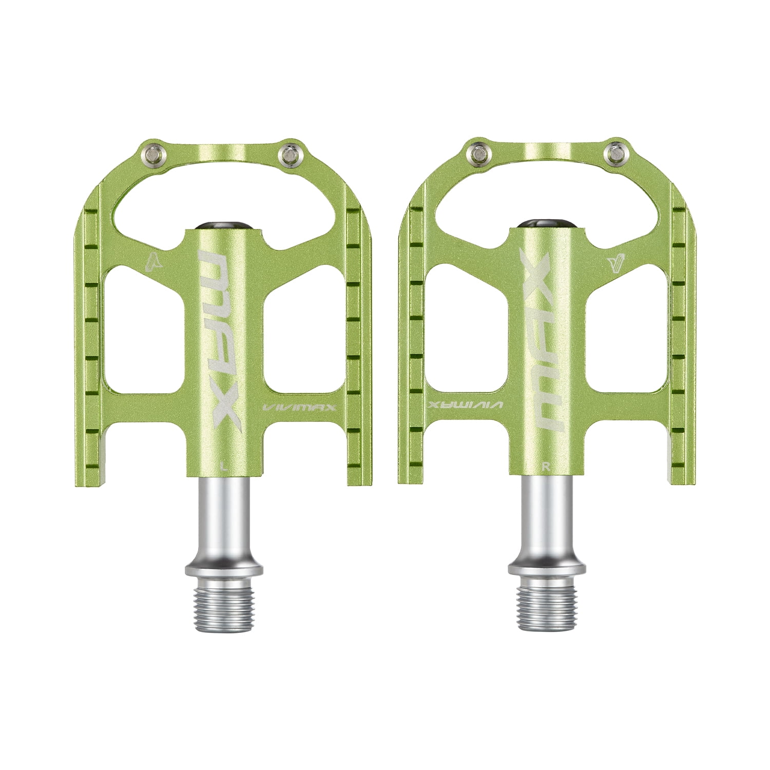 VIVIMAX Aluminum Alloy Road/Folding Bicycle Pedals,Cleated Design, 3 ...