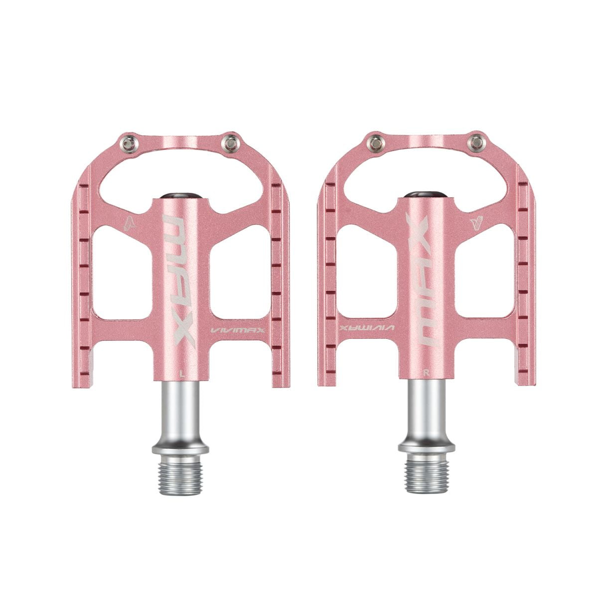 VIVIMAX Aluminum Alloy Road/Folding Bicycle Pedals,Cleated Design, 3 ...
