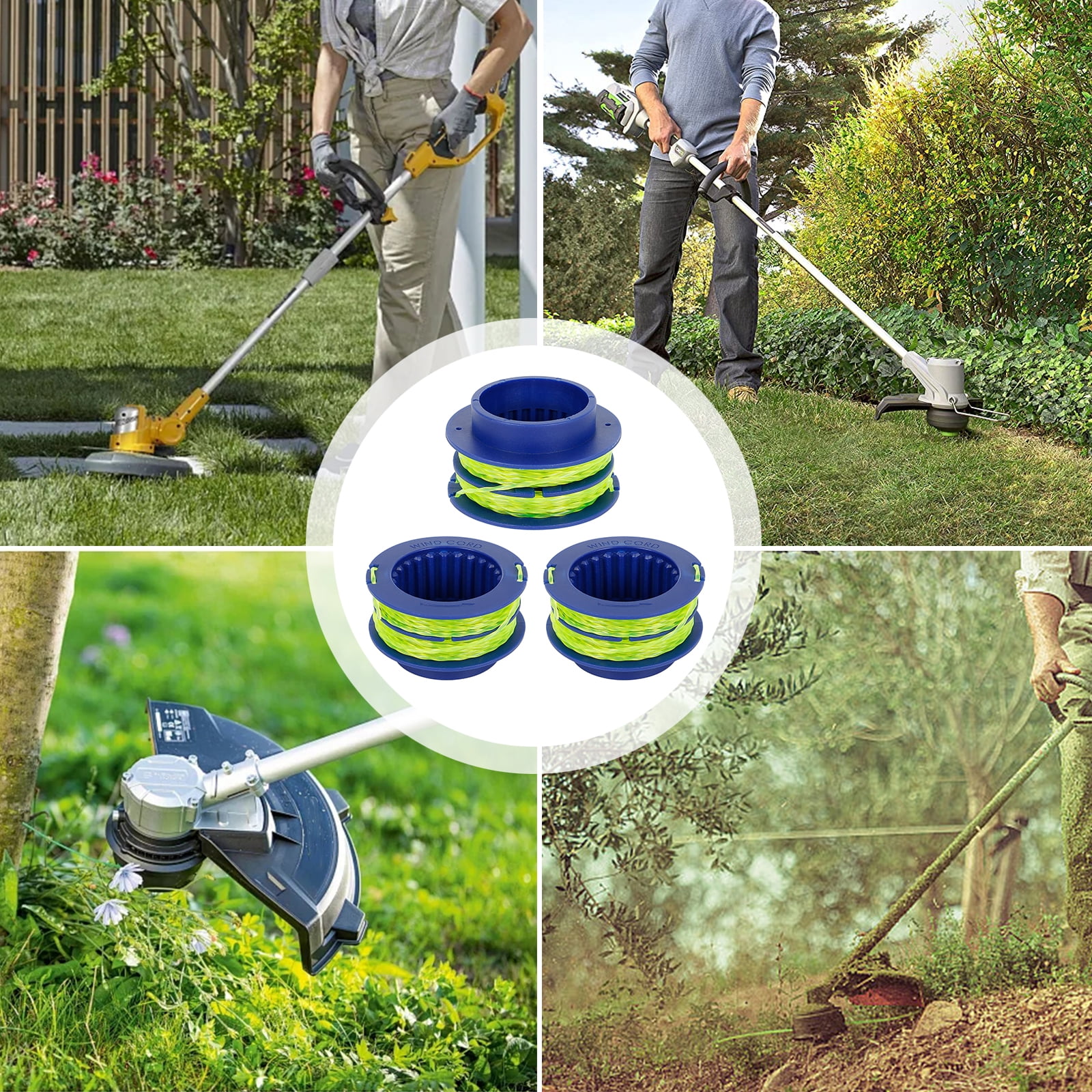 VIVISPECIAL KLS 124-03 Spooled Trimmer Line 0.080-in 20Ft 1-Pack ...