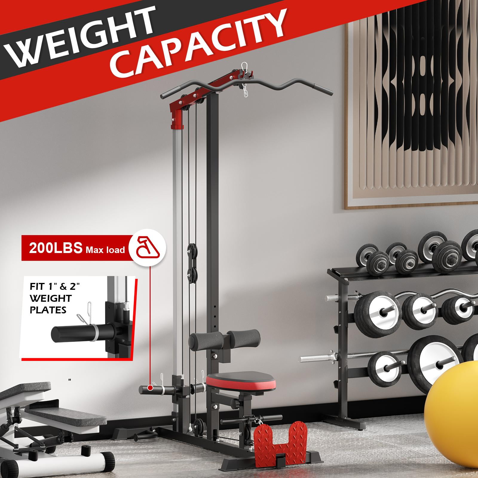 VIVISPECIAL LAT Power Cable Machine, Adjustable LAT Tower ...