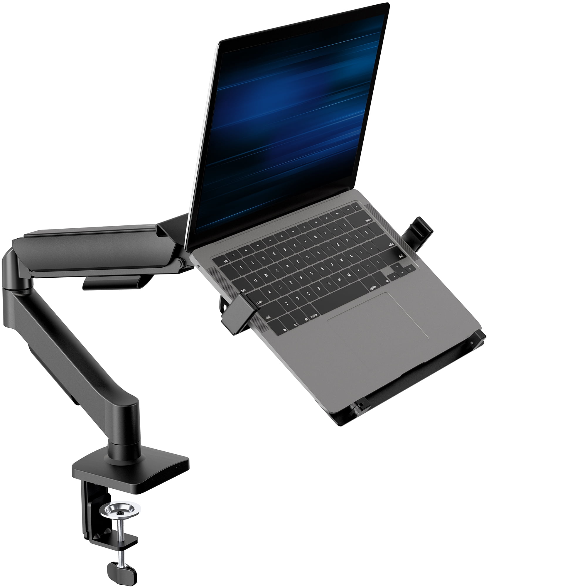 VIVO 10" to 15.6" Single Laptop Stand Desk Mount, Adjustable Notebook ...
