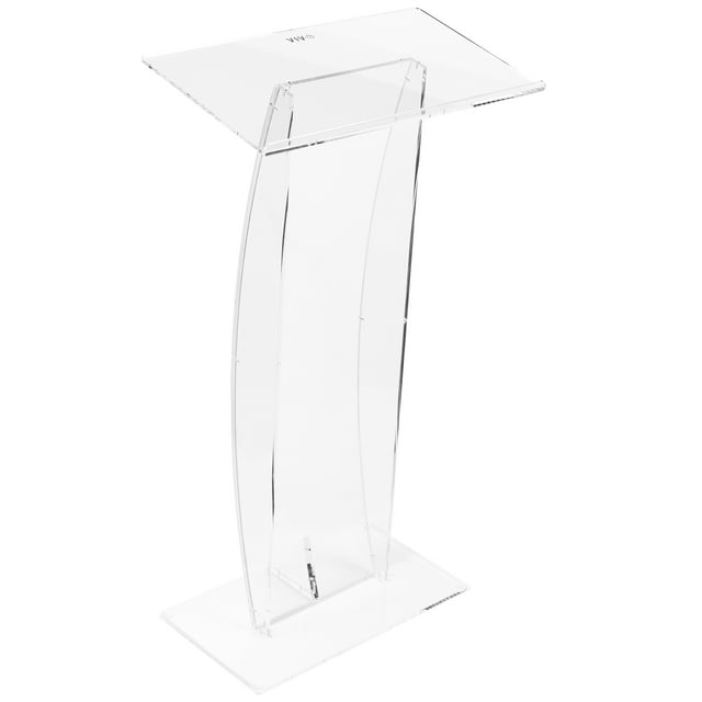 VIVO Acrylic 27" Multi-Purpose Podium Stand with Sleek Transparent ...