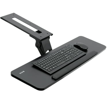 VIVO Extra Sturdy Clamp-on Computer Keyboard and Mouse Under Desk ...