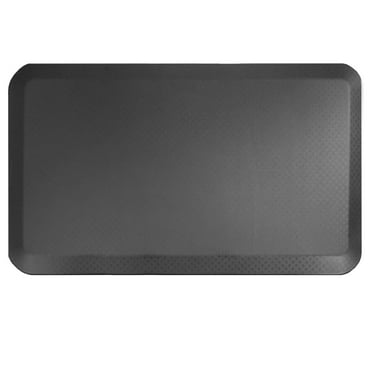 Rubber-Cal "Foot-Rest" Interlocking Anti-Fatigue Floor Mat - 1/2 in x ...