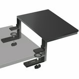 Free Shipping! VIVO Black 15" Clamp-on Desk Extension Shelf for Monitor ...