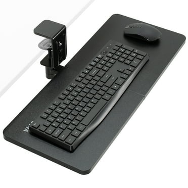 VIVO Pneumatic Keyboard & Mouse Platform Wall Mount, Keyboard Tray Arm ...